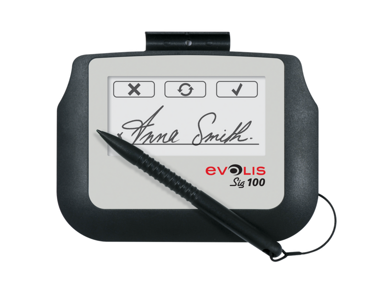 Evolis Signature Pad Sig100 SW Bundle :: CardHouse